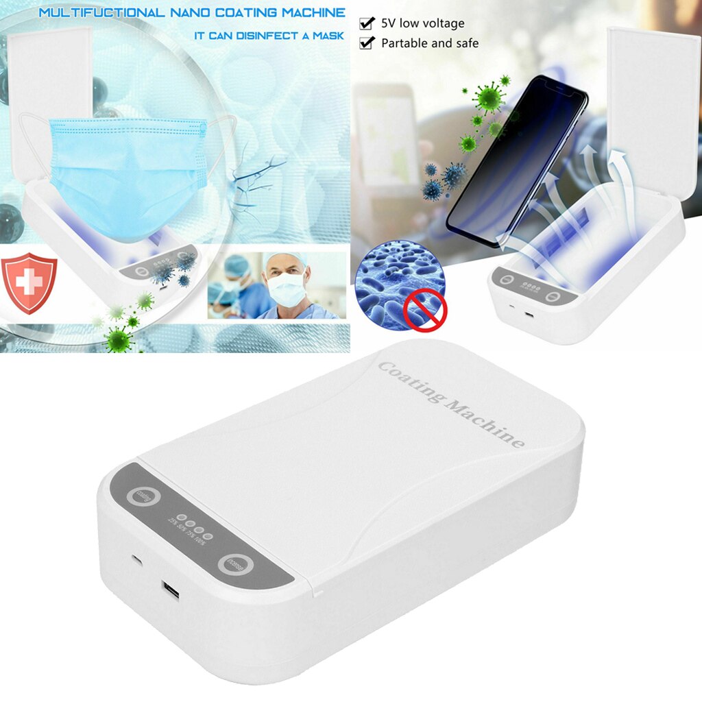 Portable UV Sterilizer Box Automatic Smartphone UV... – Vicedeal
