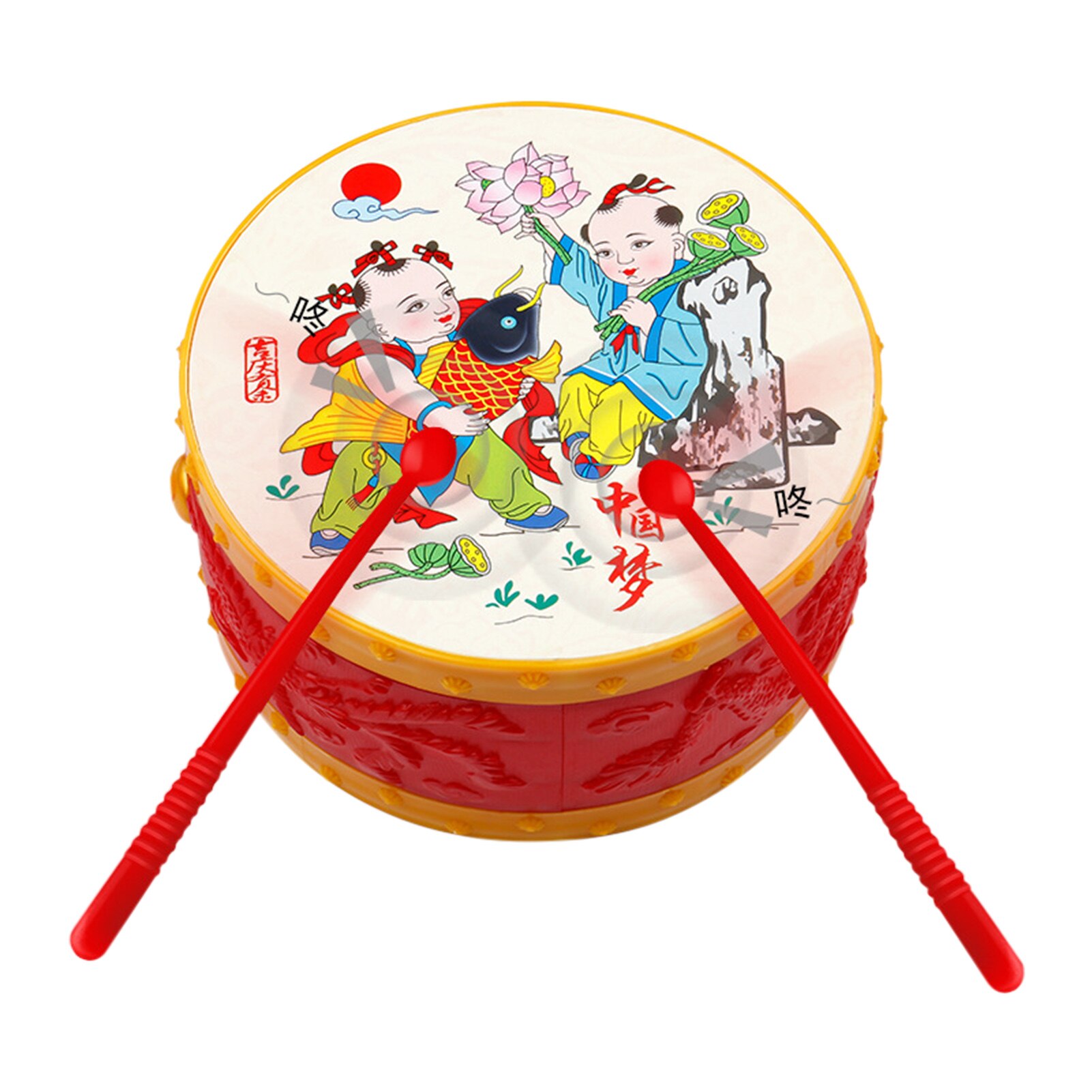 Kids Hand Drum Toy Musical Instruments Drum Set Ea... – Grandado