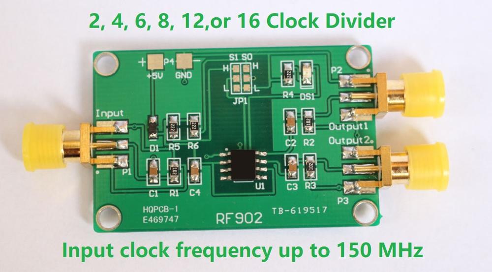 Clock Divider Module 2,4,6,8,12 or 16 Clock Divide... – Vicedeal