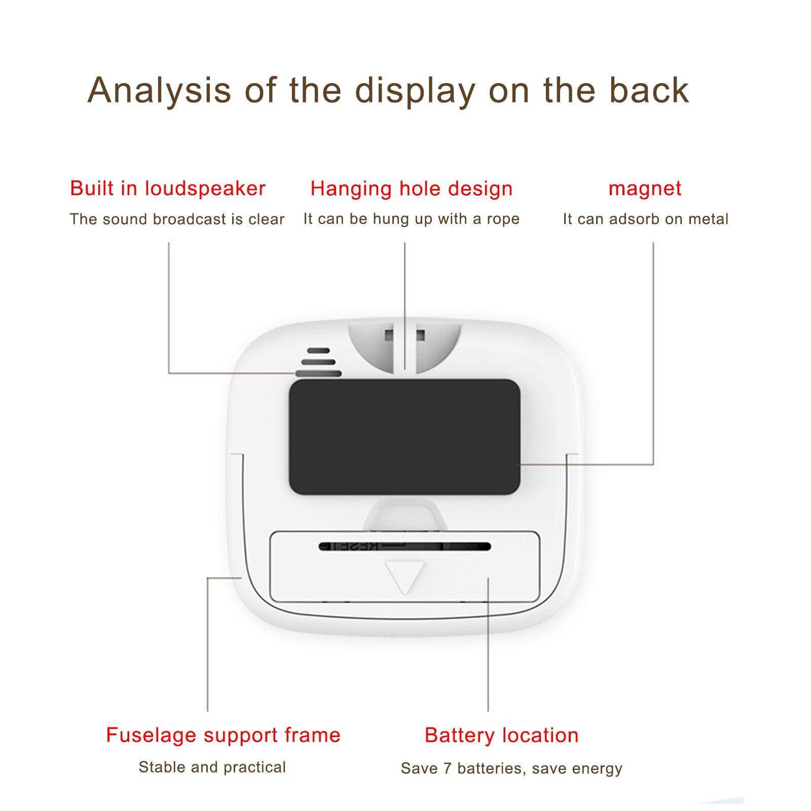 Electronic Timer for Kitchen Baking Countdown/Lab ... – Vicedeal