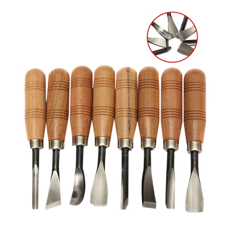 8Pcs/Set Woodpecker Dry Hand Wood Carving Tools Ch... – Vicedeal
