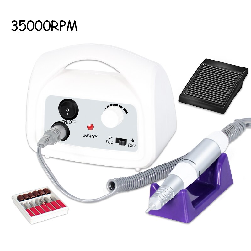 Electric Nail Drill Machine 35000RPM With Speed Di... – Grandado