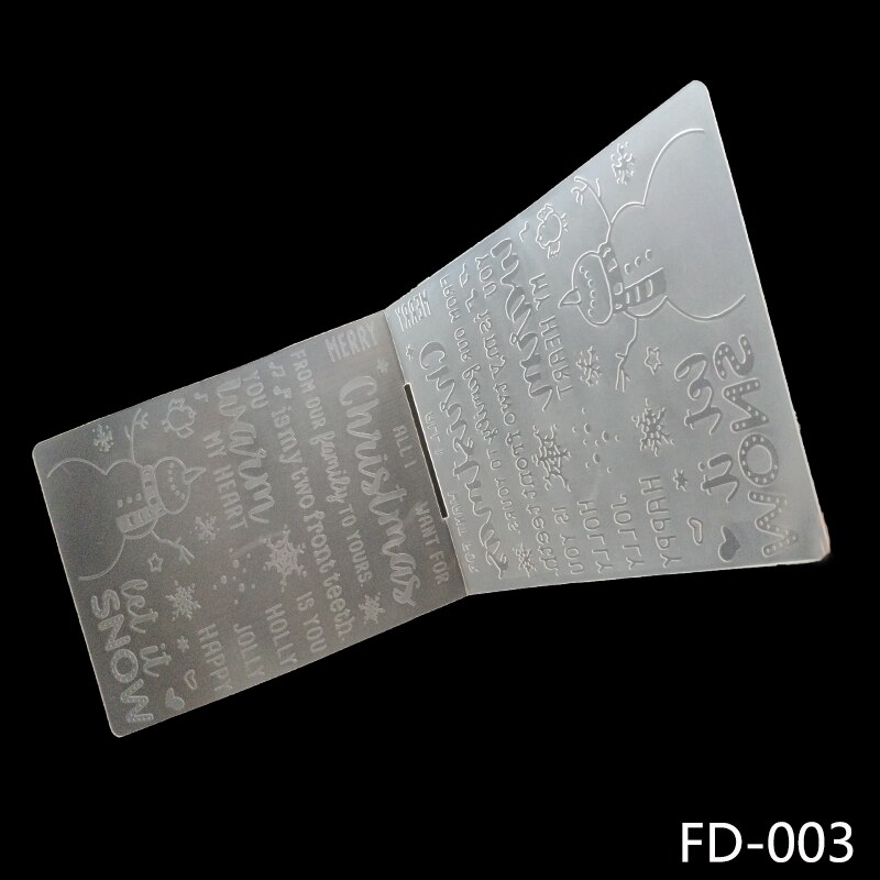 AZSG Snowman Embossing Folder For Scrapbooking Typ... – Grandado