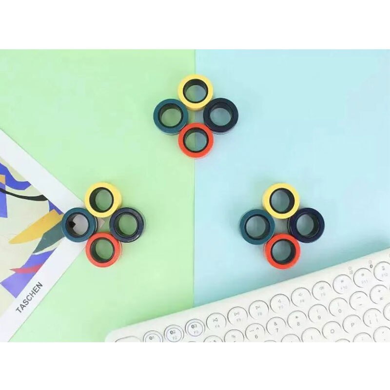 3pcs / Set Novelty Magic Magnetic Ring – Grandado