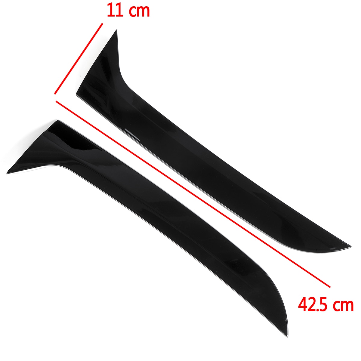 Rear Window Side Spoiler Spoiler Canard Canards Sp... – Grandado