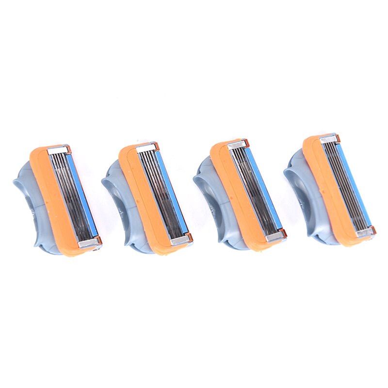 4 Pcs/Pack 5 couches hommes rasoir lames de rasage... – Grandado