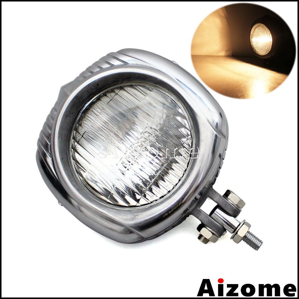 Motorcycle Old School Retro Headlamp Electroline H... – Grandado