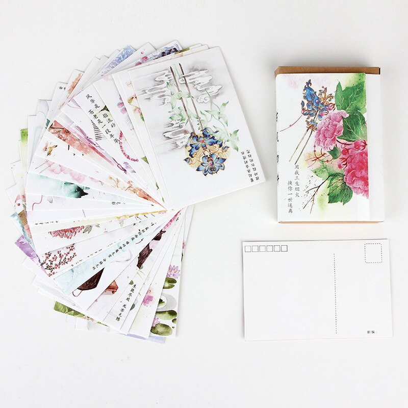 30 Sheets/Set Chinese Ancient Style Postcard/Greet... – Grandado