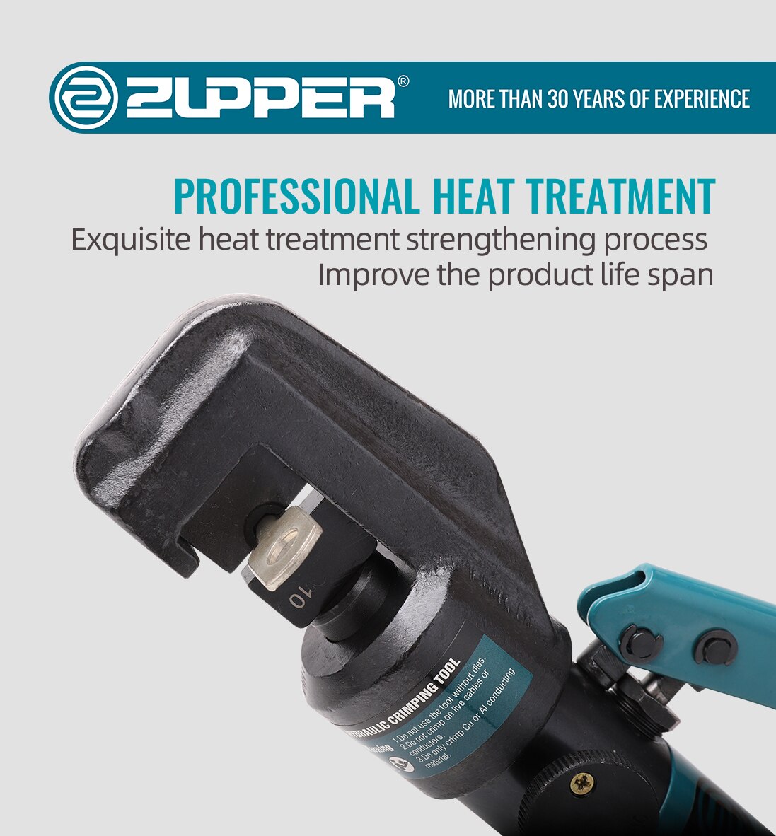 ZUPPER YQK-70 Hydraulic Crimping Tool Range Cu 4-7... – Vicedeal