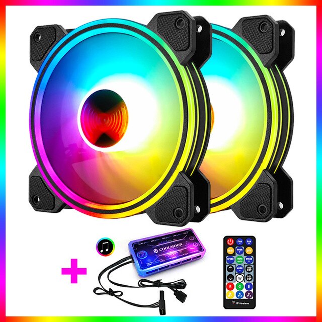 Coolmoon Licht X 12Cm Ventilator Chassis Rgb Multi... – Grandado