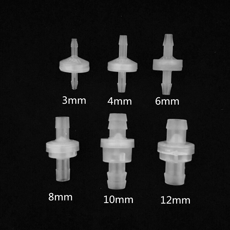 1Pcs 3mm-12mm Mini Plastic One Way Non Return Flow... – Grandado
