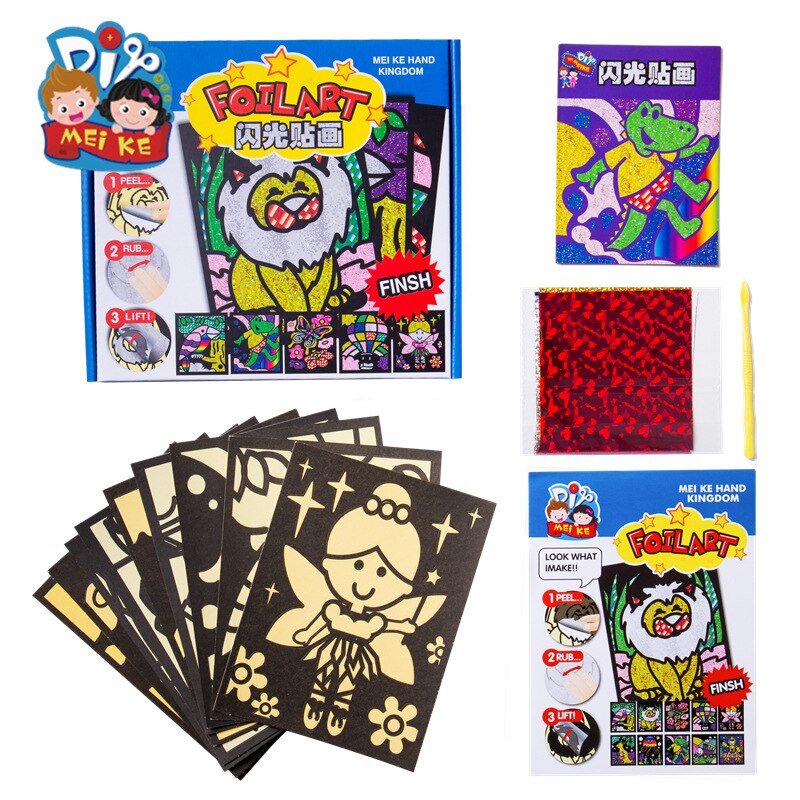 kindergarten lots arts crafts diy toys Colorful Pa... – Grandado