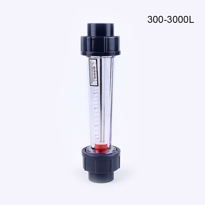 Lzs Plastic 300-3000L/H DN25 Water Flow Meter Buis... – Grandado