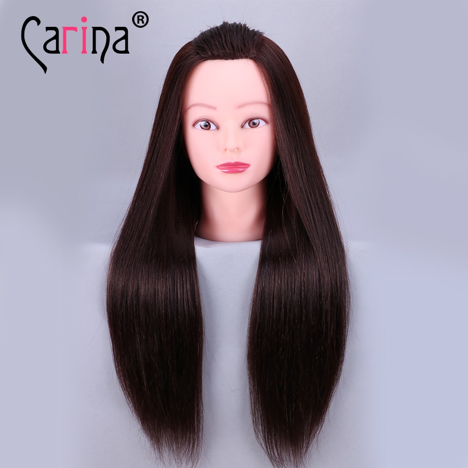 55CM Synthetic Hair Mannequin Head For Hairstyles ... – Vicedeal