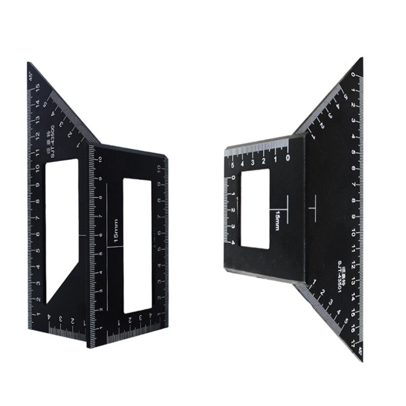 Set of 2 Saddle Layout Square Gauge, 45/45 Degree ... – Grandado