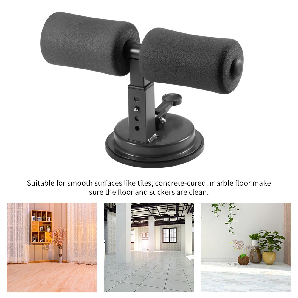 Portable Floor Push Up Bar , Adjustable Sit Up Ass... – Grandado