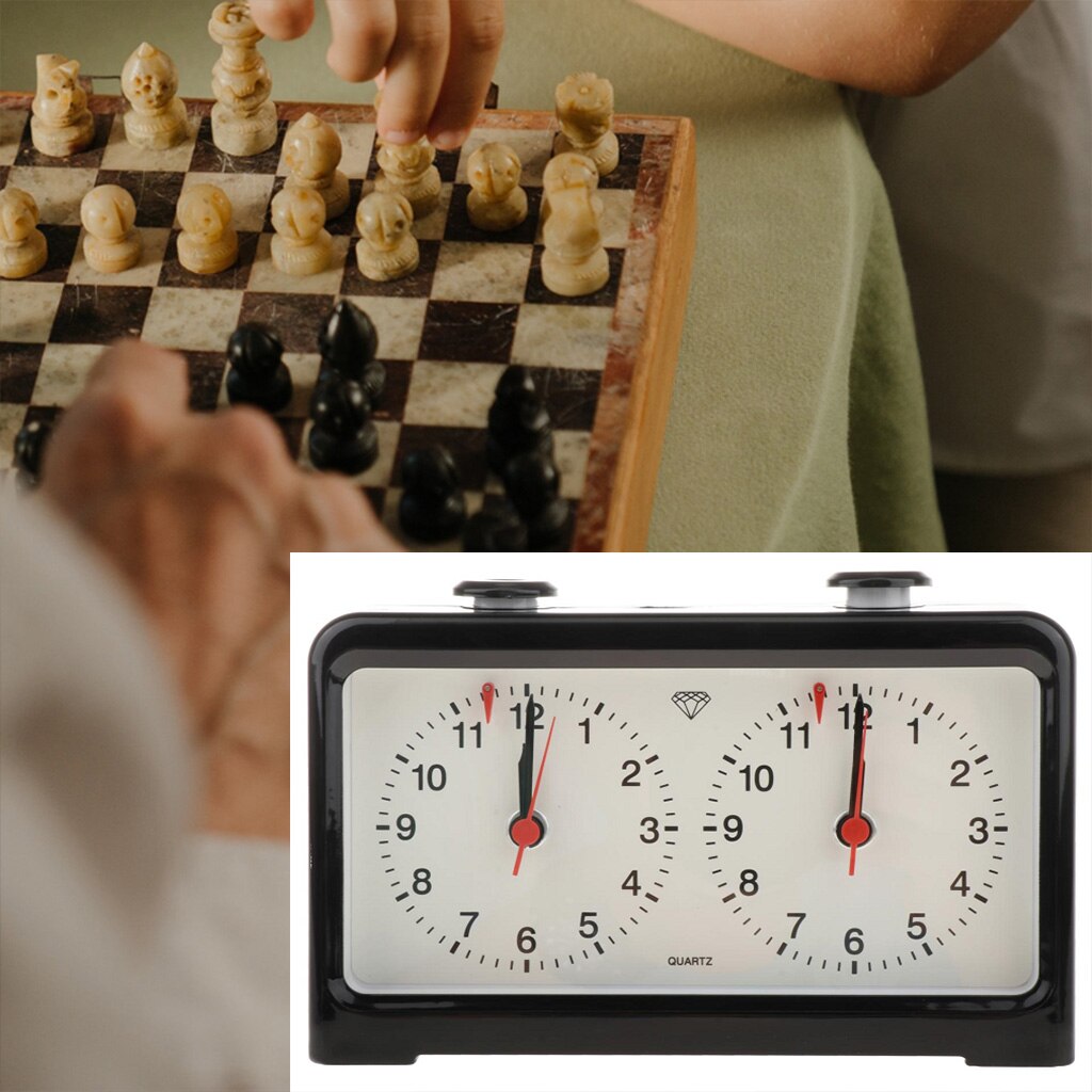 Retro Analog Chess Clock Timer - Battery Chess Clo... – Vicedeal