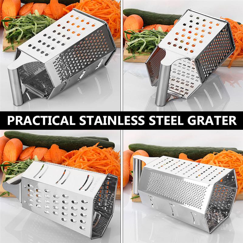 1Pc Rvs Keuken Rasp Multipurpose 6 Zijden Doos Ras... – Vicedeal