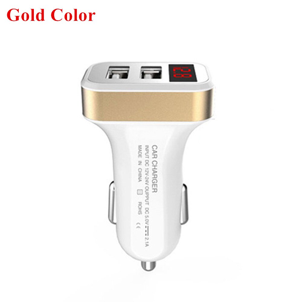 GKFLY Dual USB Smart Car Charger 2.4A Max Fast Cha... – Vicedeal