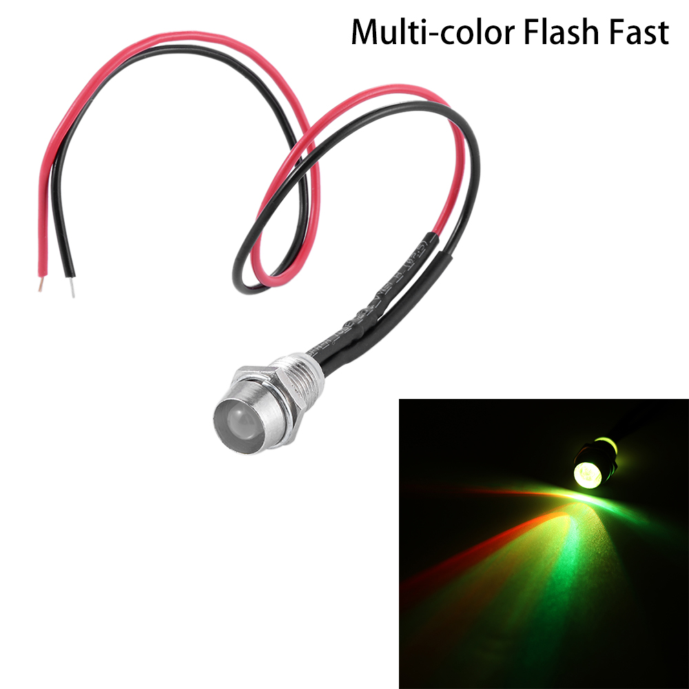 5 Pcs 12V 8Mm Dashboard Signal Light Led Panel Pil... – Vicedeal