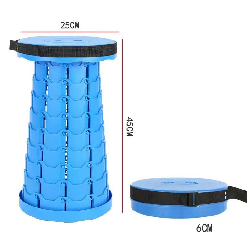 Telescopic Stool Fishing Folding Small Seat Shrink... – Grandado