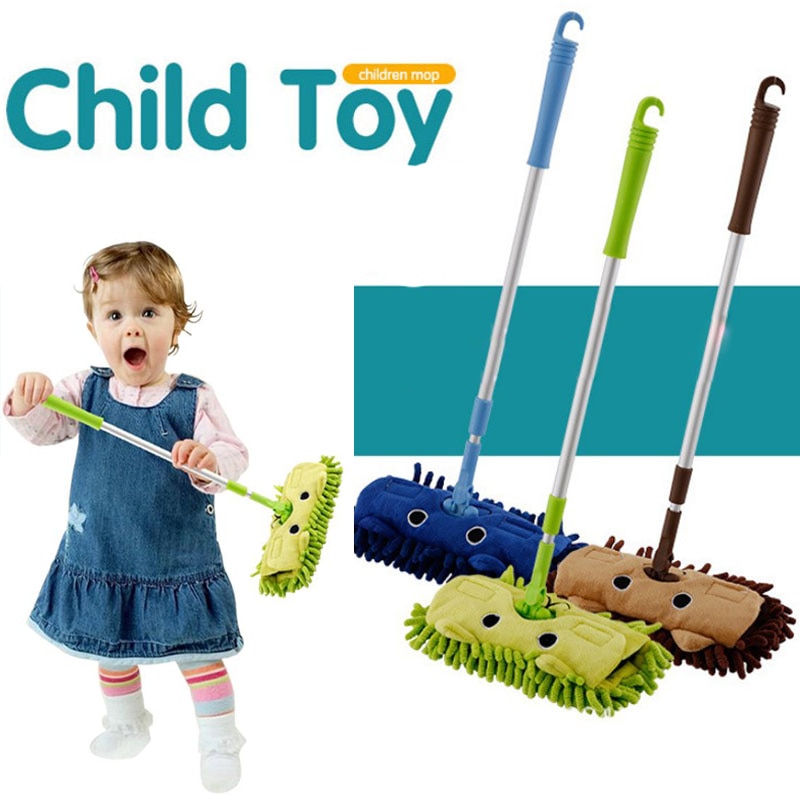 Child Spin Mop Broom Dustpan Set Baby Mini Sweepin... – Vicedeal