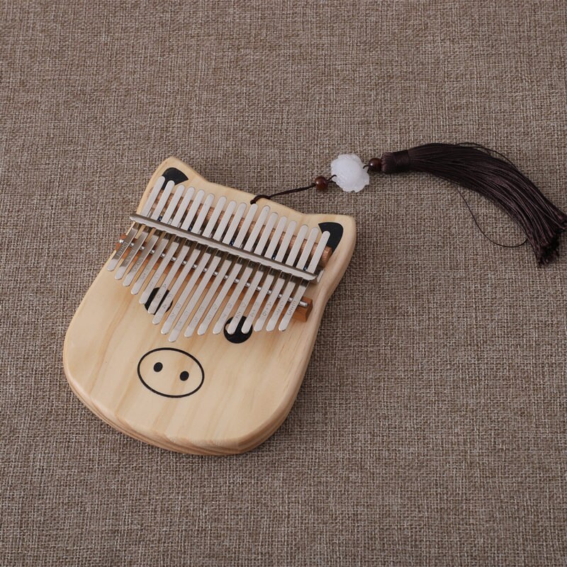 Small Kalimba Thumb Piano17 Key Music Instrument K... – Grandado
