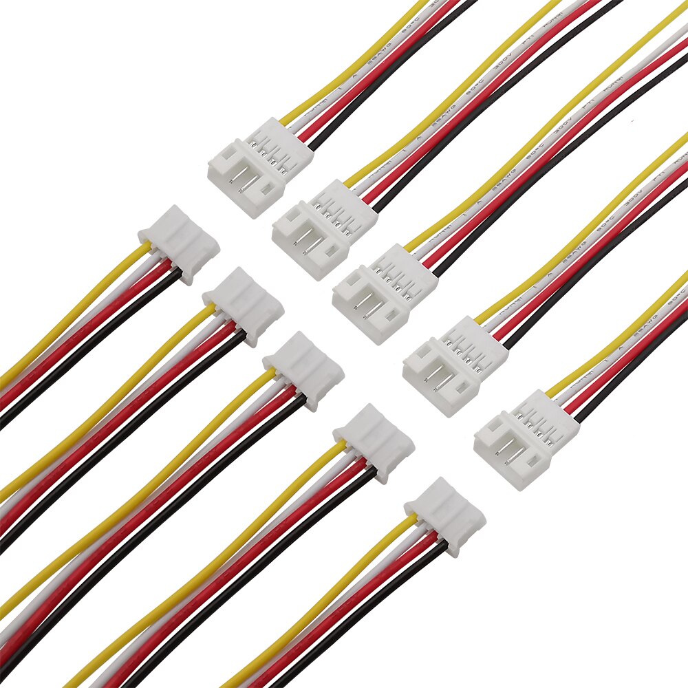 2/5/10 Pairs JST PH 2.0 4 Pin Male Female Plug Jac... – Grandado