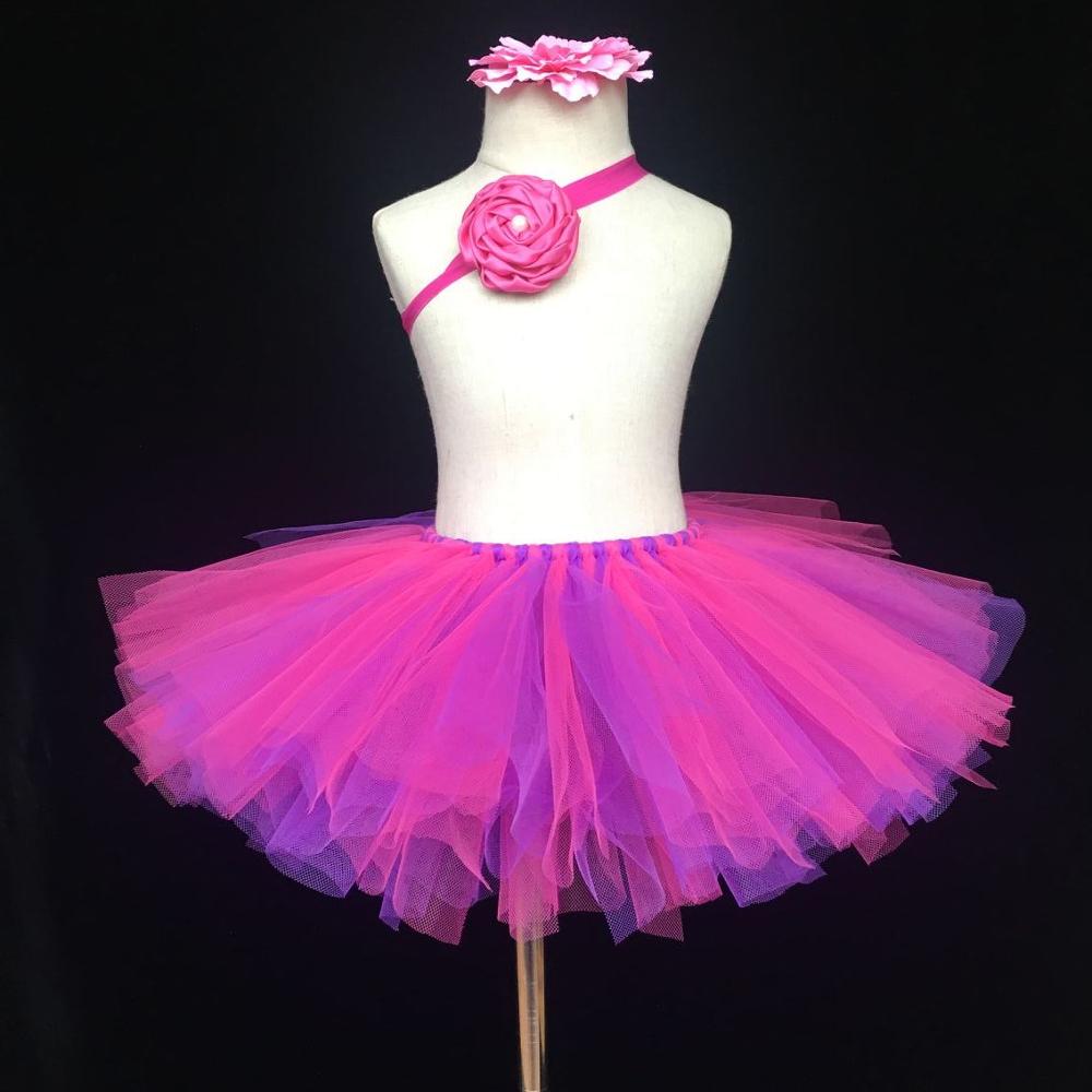 Multicolor Meisjes Tutu Rok Baby Handgemaakte Tull... – Vicedeal