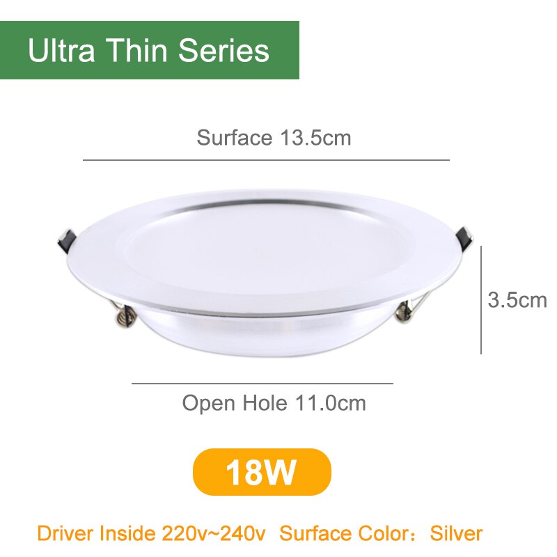 Kaguyahime LED Downlight 1pc / 4pcs 3W 5W 9W 15W 1... – Grandado