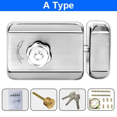 electric gate Lock 12V with Cylinder Locks for Gat... – Grandado