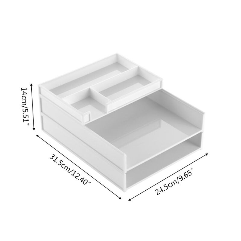 A4 Document Organizer Magazine Office Desk Storage... – Vicedeal