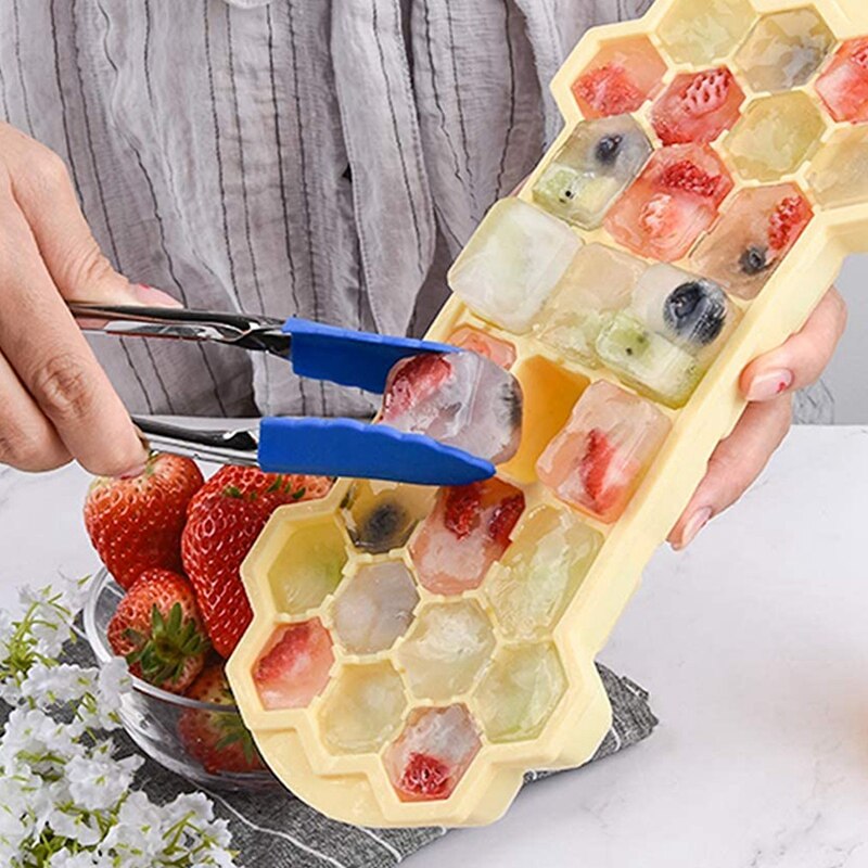 Siliconen Ijsblokjedienbladen, 2 Packs Ice Cube Tr... – Grandado