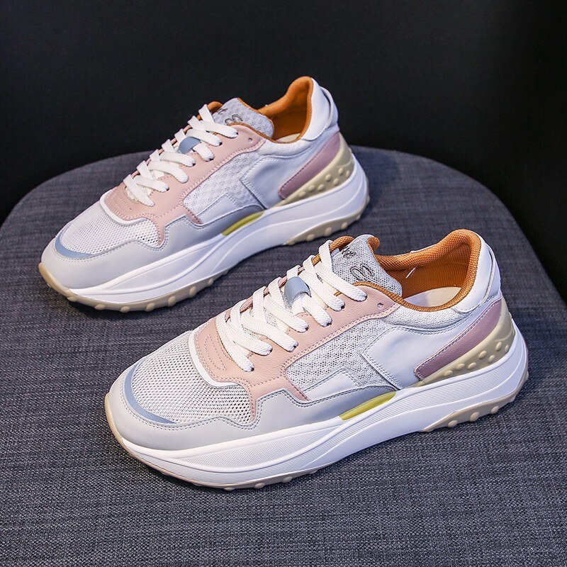 Chunky Shoes Women Breathable Female Autumn Thick ... – Grandado