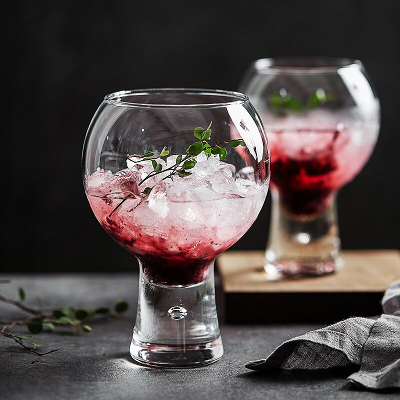 2PCS Belgium Lead-free Glass Cocktail Glass Juice ... – Vicedeal