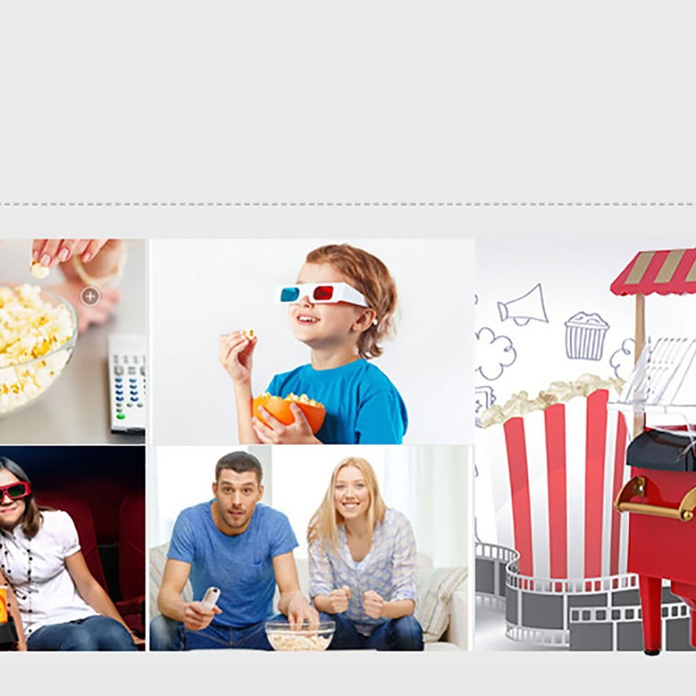 Classic Car Popcorn Machine Mini Small Popcorn Mac... – Grandado