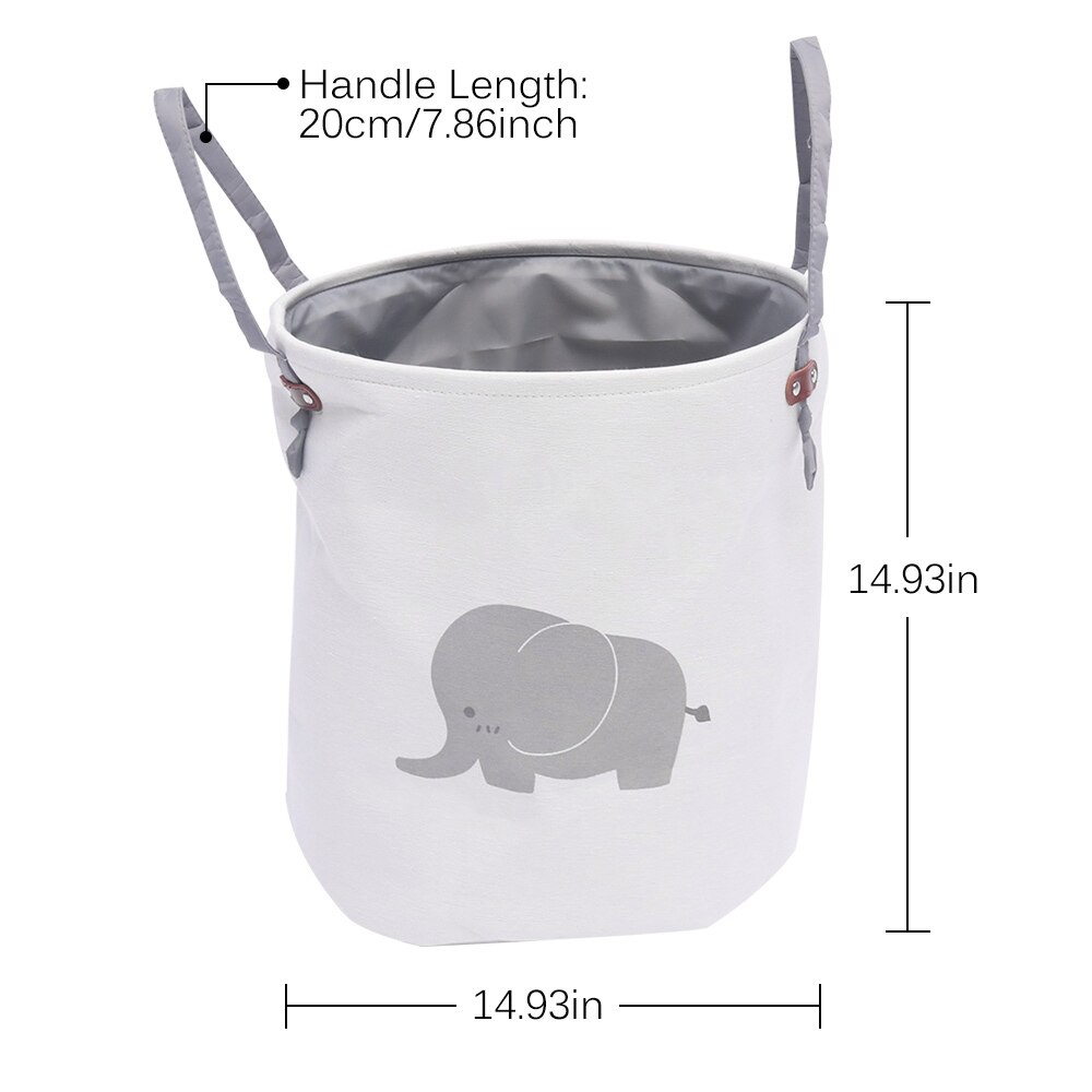 Baby Laundry Basket Cute Foldable Toy Storage Buck... – Grandado