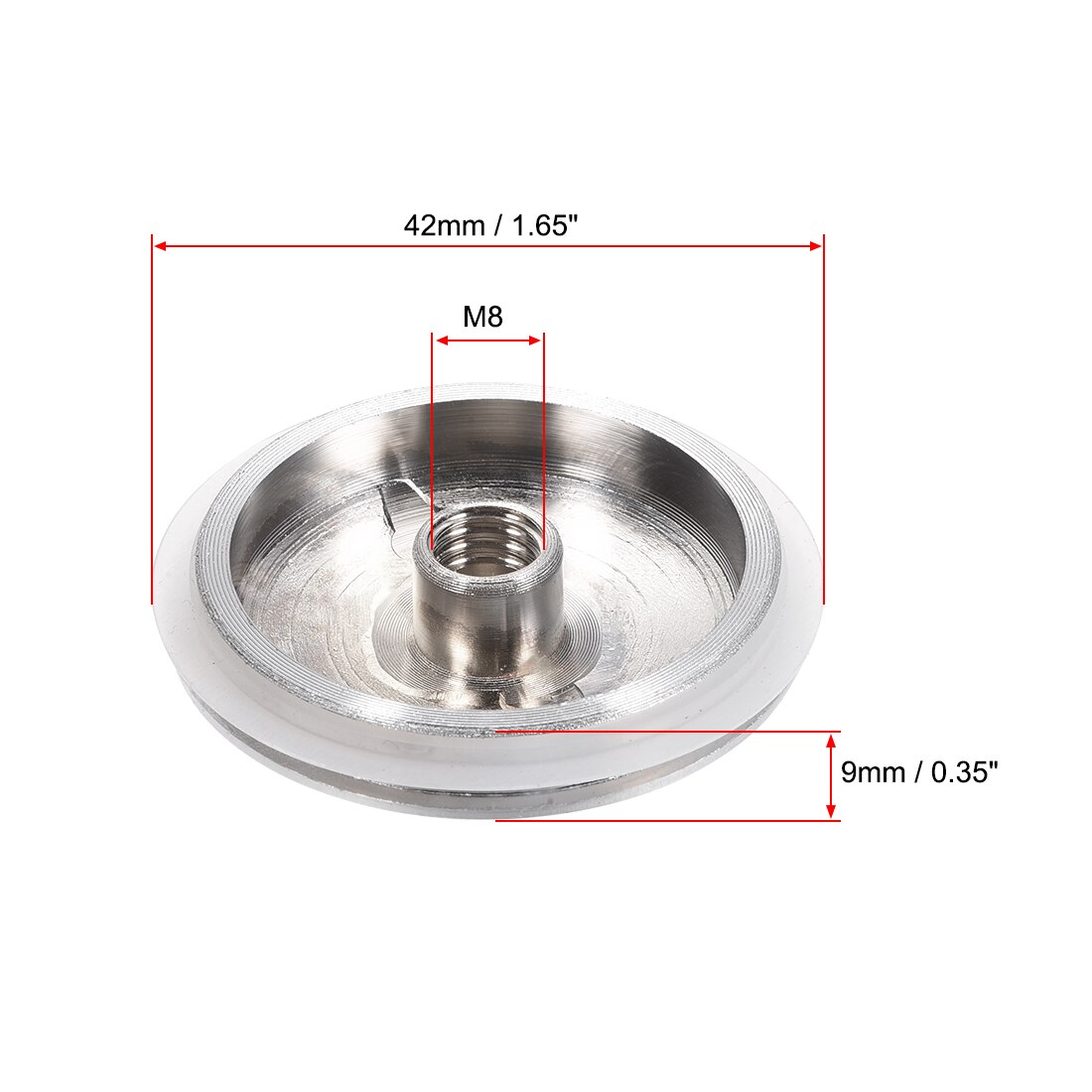 2Pcs M8 Female Thread Basin Sink Click Zinc Alloy ... – Grandado