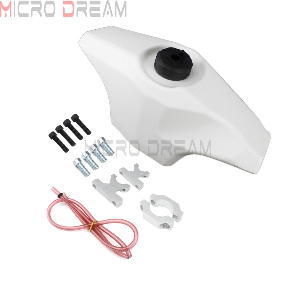 White Supermoto 22/28mm Handlebar Gas Tanks For KT... – Vicedeal