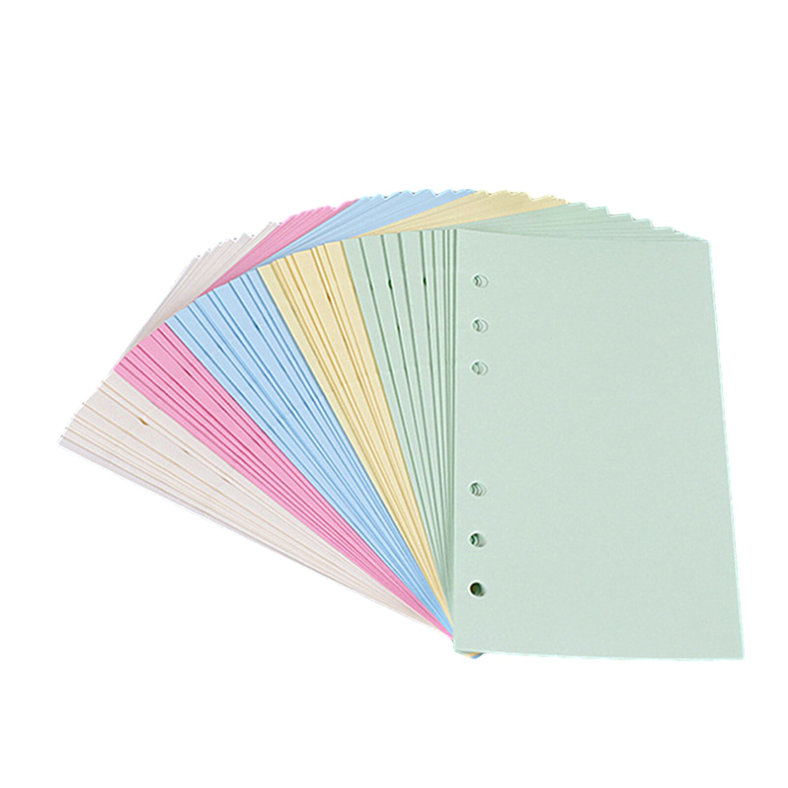 50 Sheets 5-color Planner Refill Paper Booklet 6-R... – Grandado