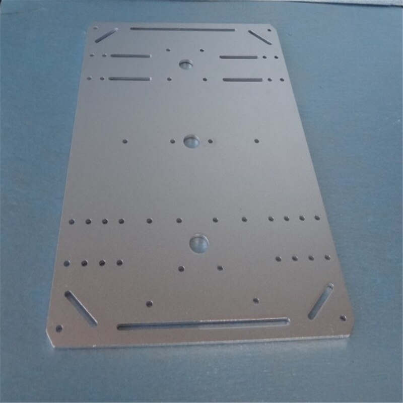 Car Chassis Plate Silver Aluminum Alloy 300mm*200m... – Vicedeal