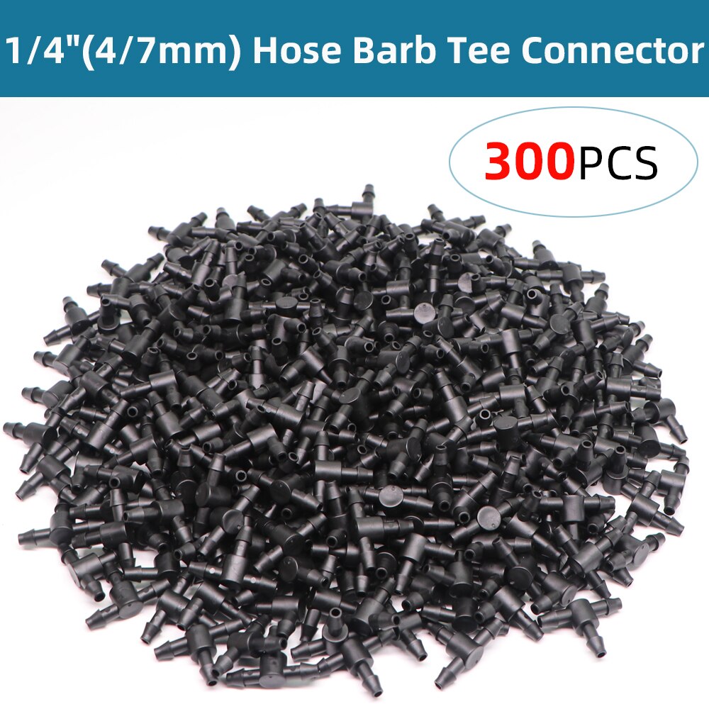 RBCFHl 1/4 Inch Dripper Watering Tee Connector Joi... – Grandado