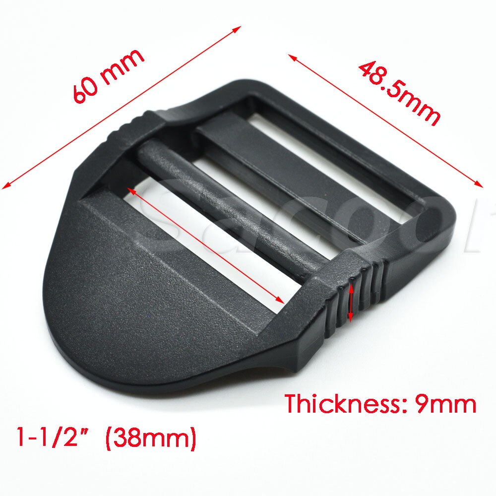 10pcs/pack Ladder Lock Slider Plastic Buckles Back... – Vicedeal