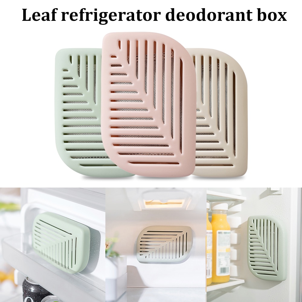 Green Leaf Shape Refrigerator Fresh Air Container ... – Grandado