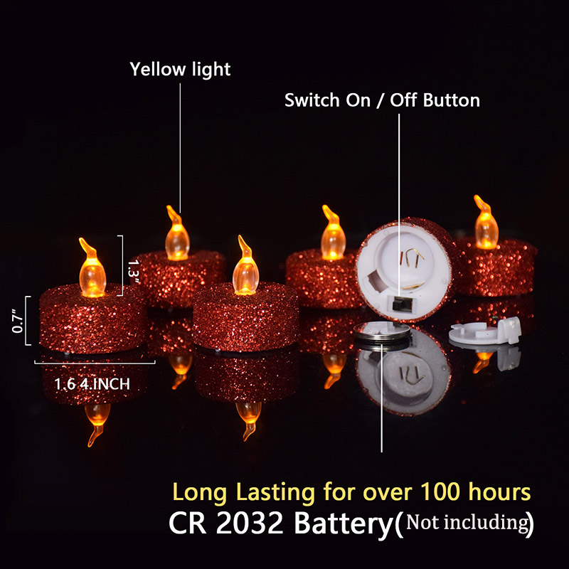 Wedding LED Candles Lights Flameless Led Tea Candl... – Grandado