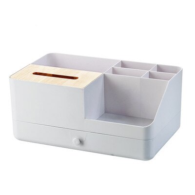 European High-grade Oak Wood Cosmetic Sundries Sto... – Grandado