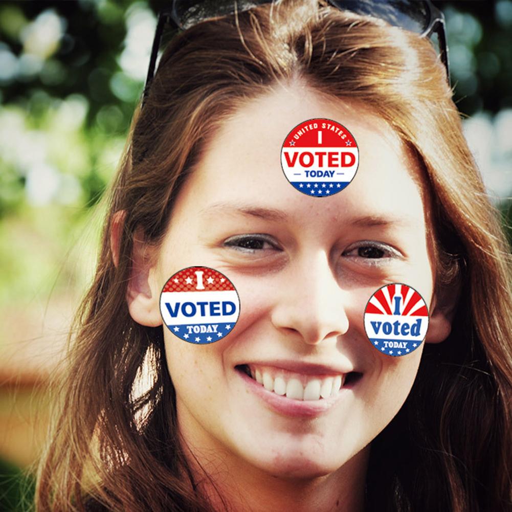 500pcs/roll I Voted Today Stickers 1.5 Inch Round ... – Grandado
