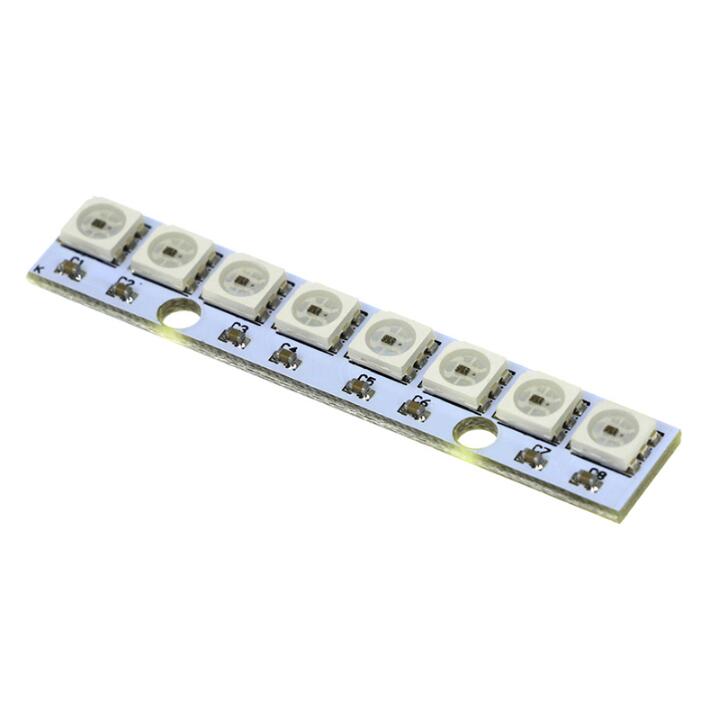 8-bit WS2812 5050 RGB 8 strip LED verlichting inge... – Vicedeal
