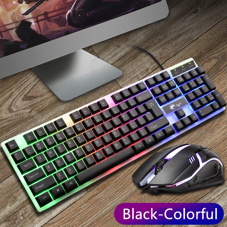 104 Gaming Keyboard Set With RGB Backlight Wired E... – Grandado