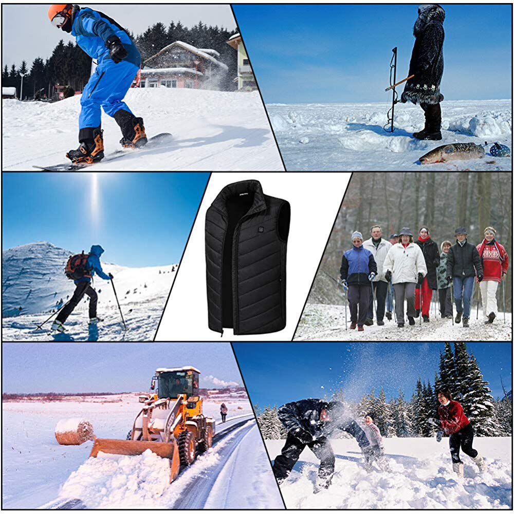 Heated Vest Men Women Usb Heated Jacket Heating Ve... – Grandado